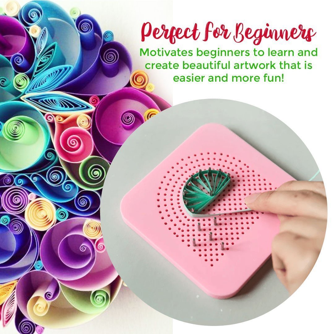 Paper Quilling Board with Pins – moderntrendystore