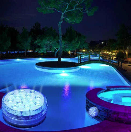 Submersible LED Pool Lights Remote Control – moderntrendystore