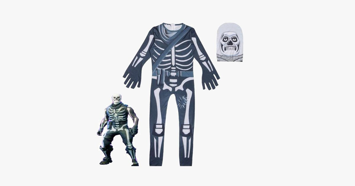 Fortnite Skull Trooper Costume – moderntrendystore