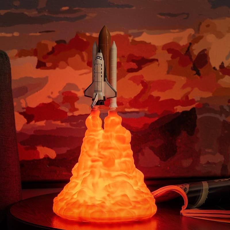3D Printed Rocket Lamp – moderntrendystore