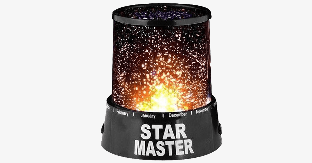 Attractive LED Star Projector Night Light – moderntrendystore